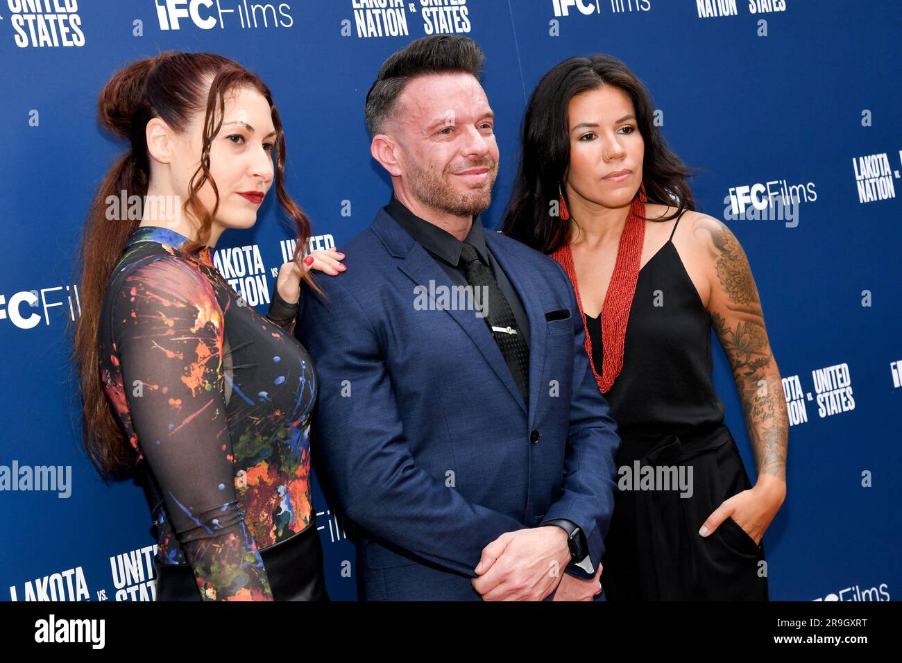New York, USA. 26th June, 2023. Megan Thompson, Jamie McCarthy and ...