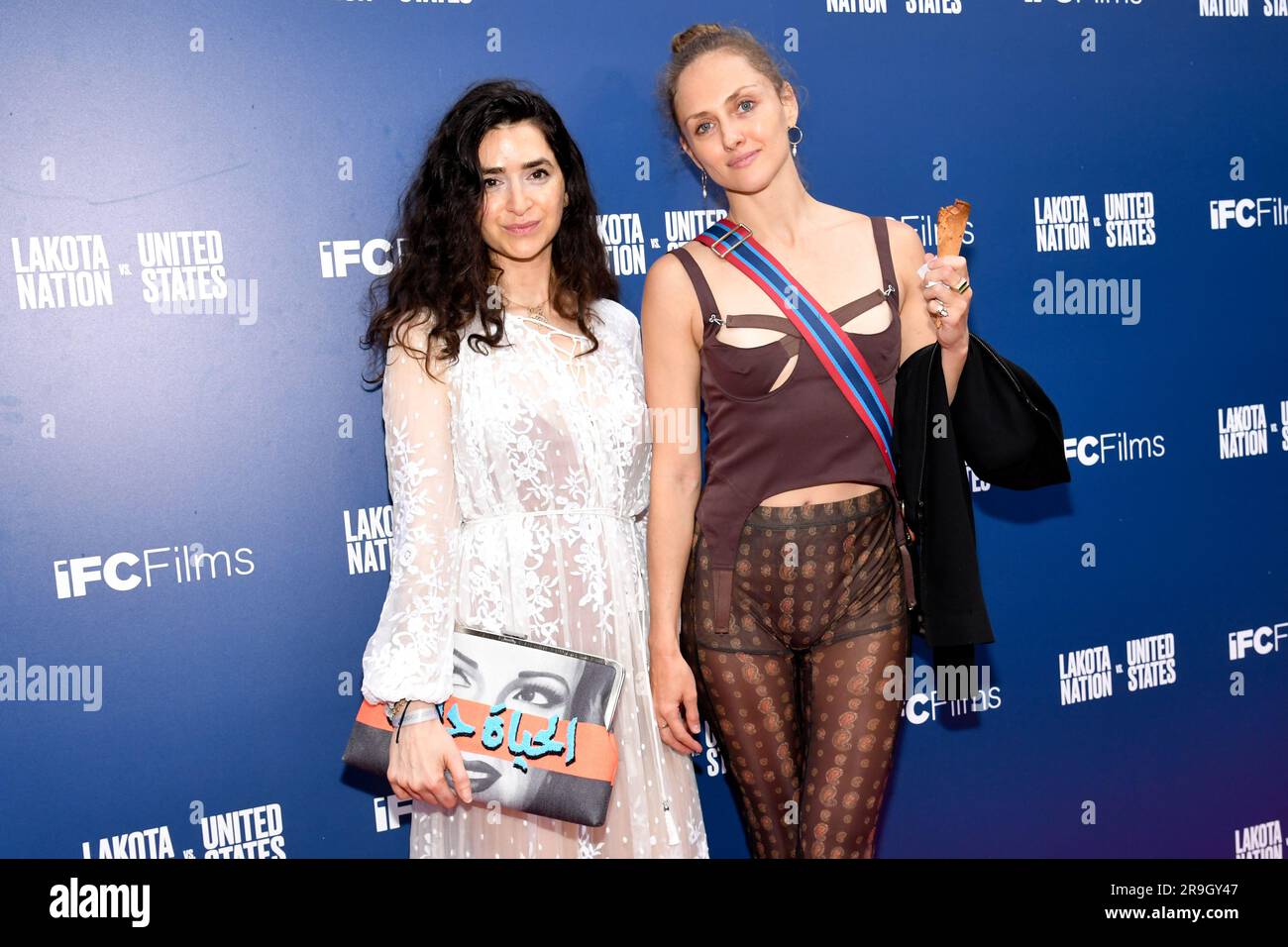 New York, USA. 26th June, 2023. Sarah Himadeh and Maria Kreyn attending ...