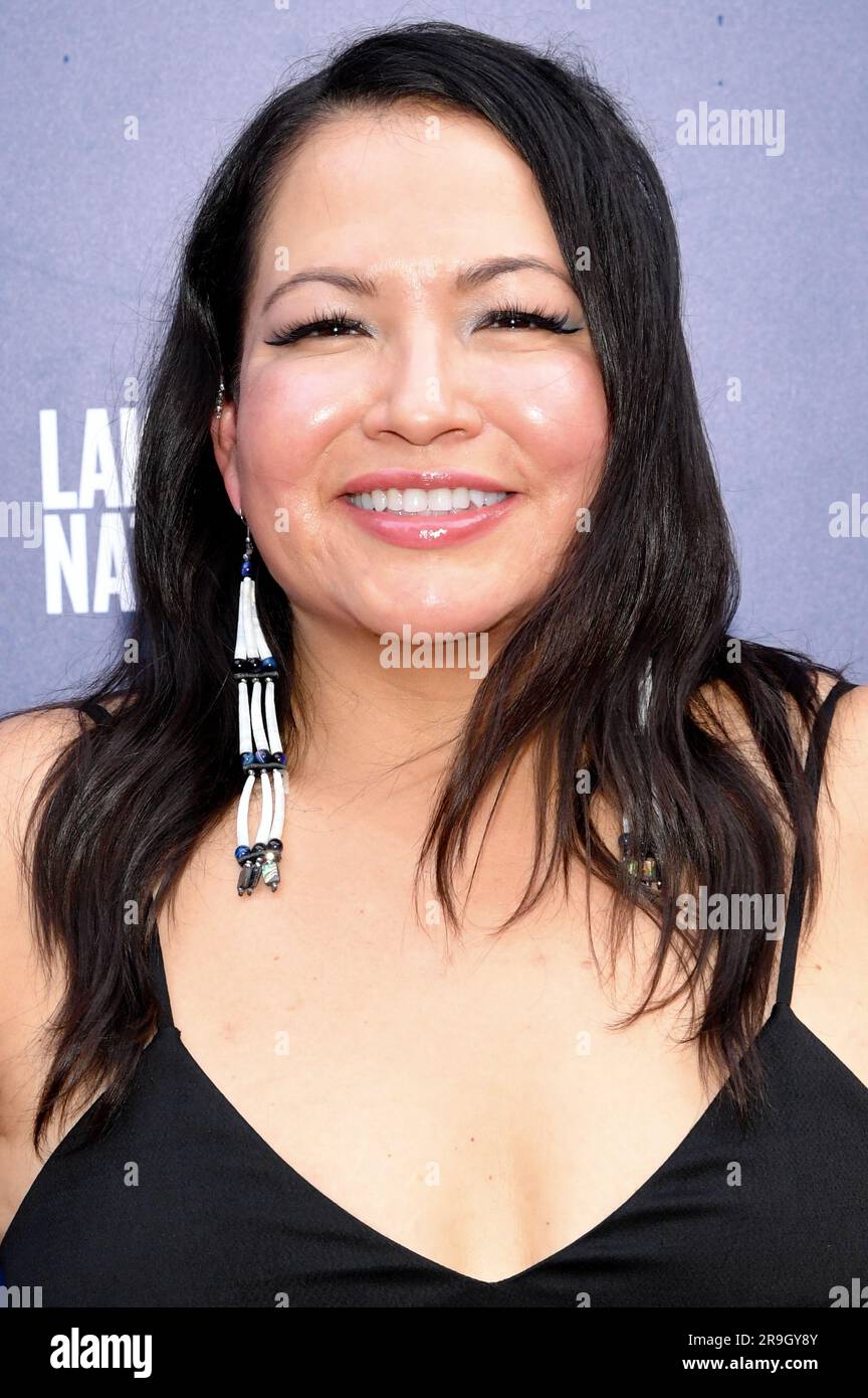 New York, USA. 26th June, 2023. Sarah Eagle Heart attending 'Lakota ...