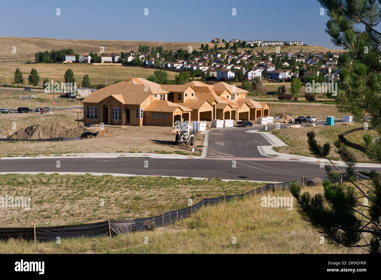 Suburban growth hi-res stock photography and images - Alamy