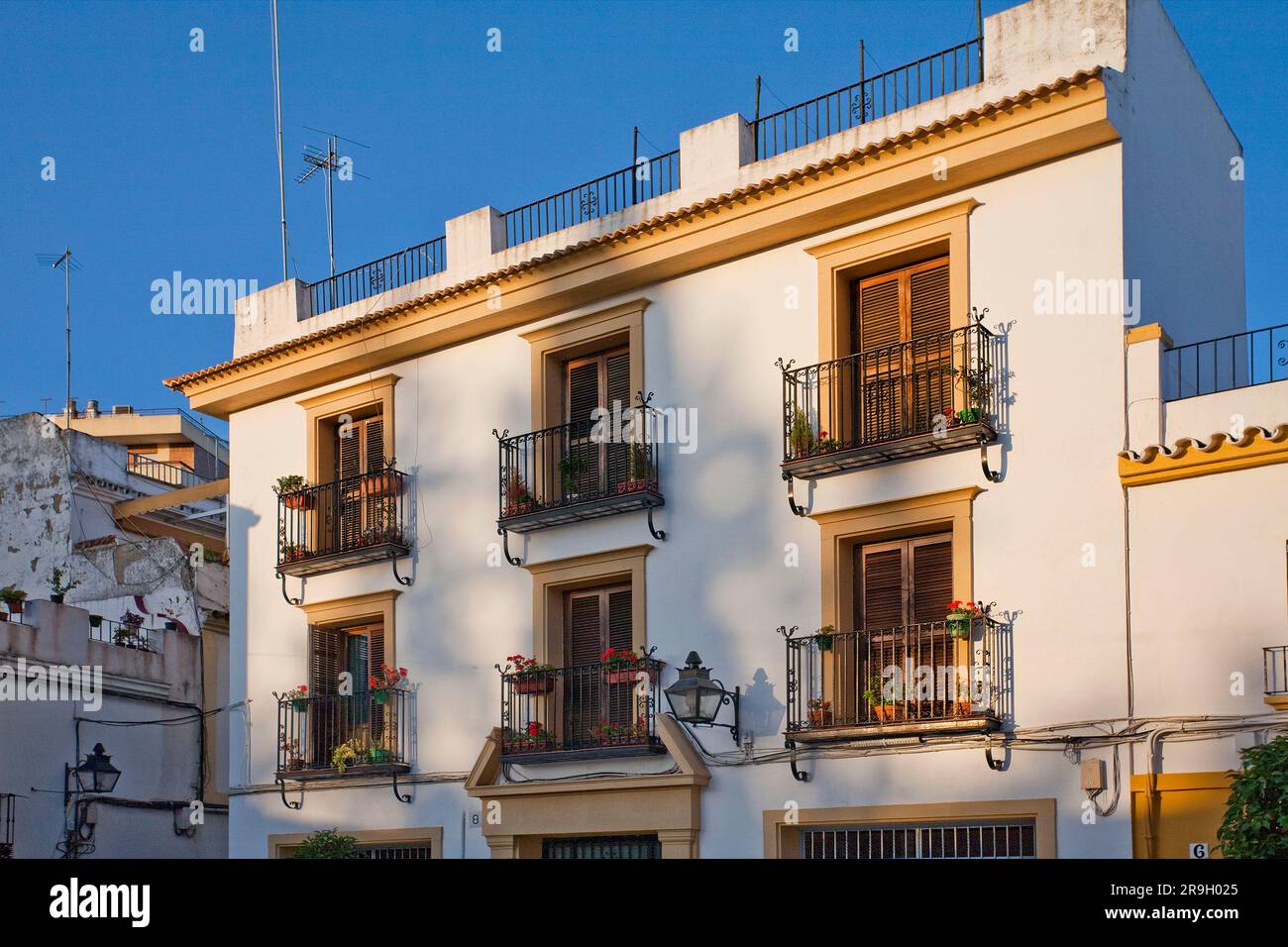 Rustic balconies hi-res stock photography and images - Alamy