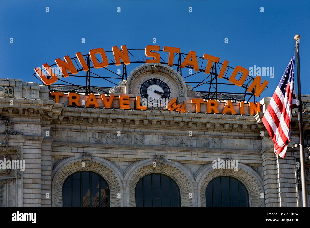 Neon union flag hi-res stock photography and images - Alamy