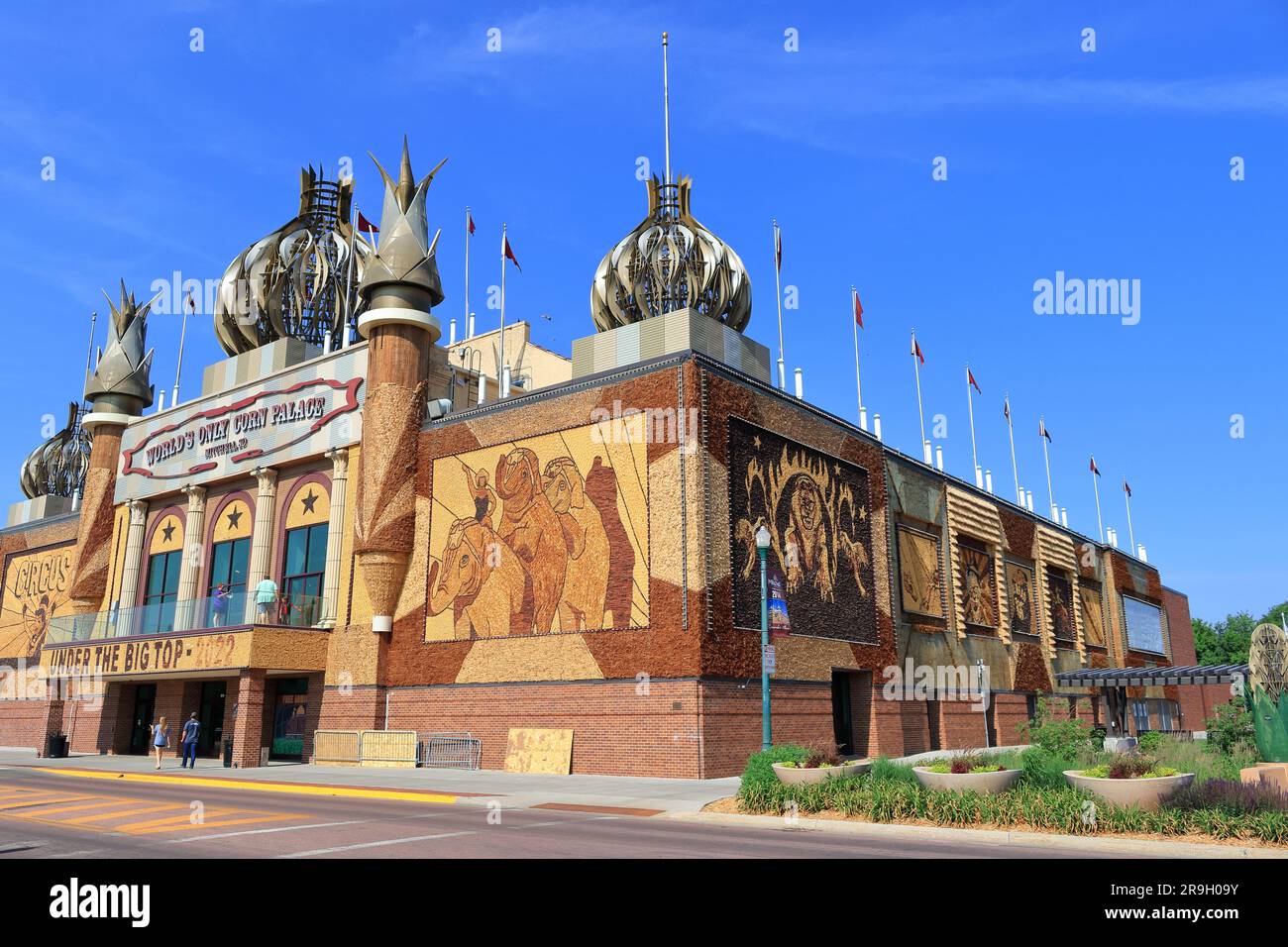 Corn Palace Exterior Stock Photo - Alamy