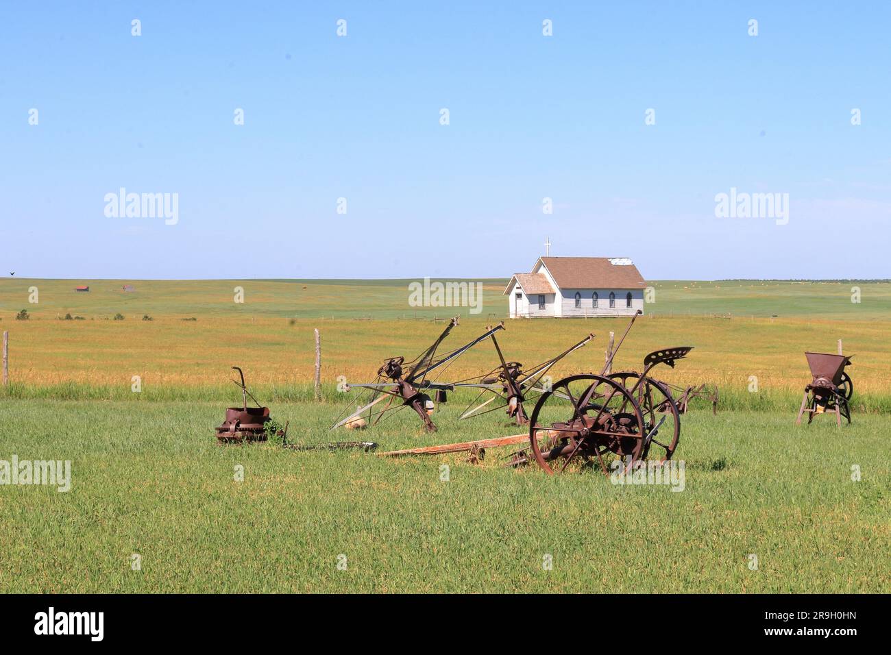 Old farm implements hi-res stock photography and images - Alamy