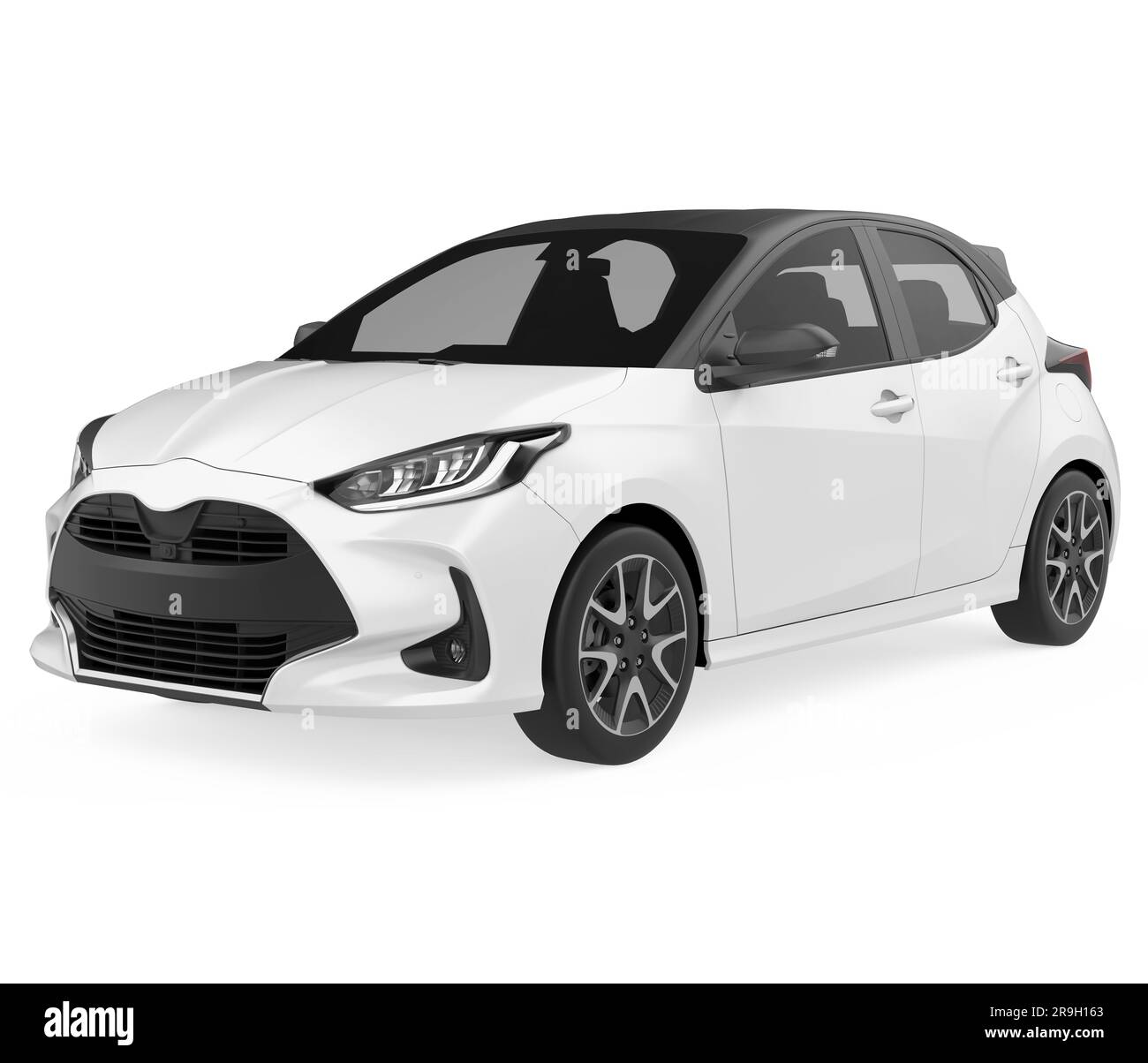 Car Hatchback Isolated Stock Photo - Alamy