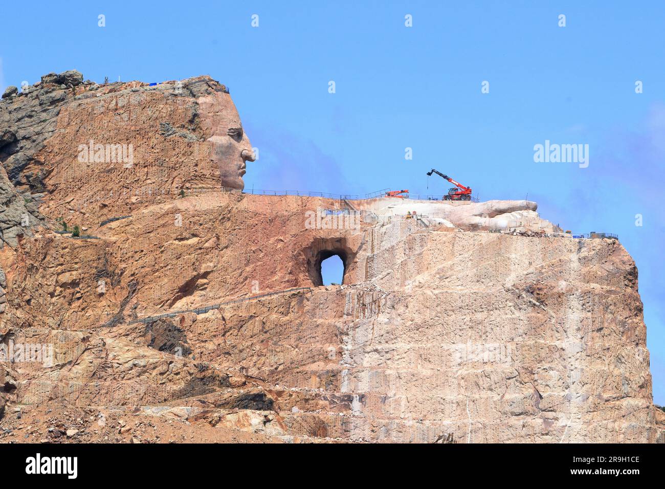 Crazy Horse Memorial Stock Photo - Alamy