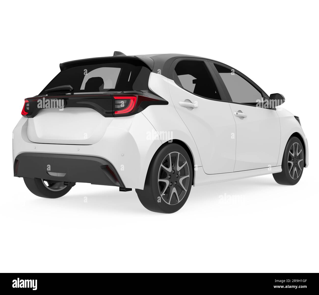Car Hatchback Isolated Stock Photo - Alamy