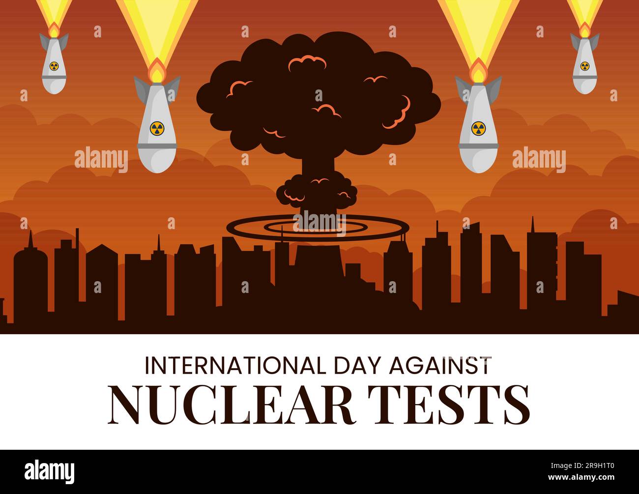 Nuclear disarmament sign Stock Vector Images - Alamy