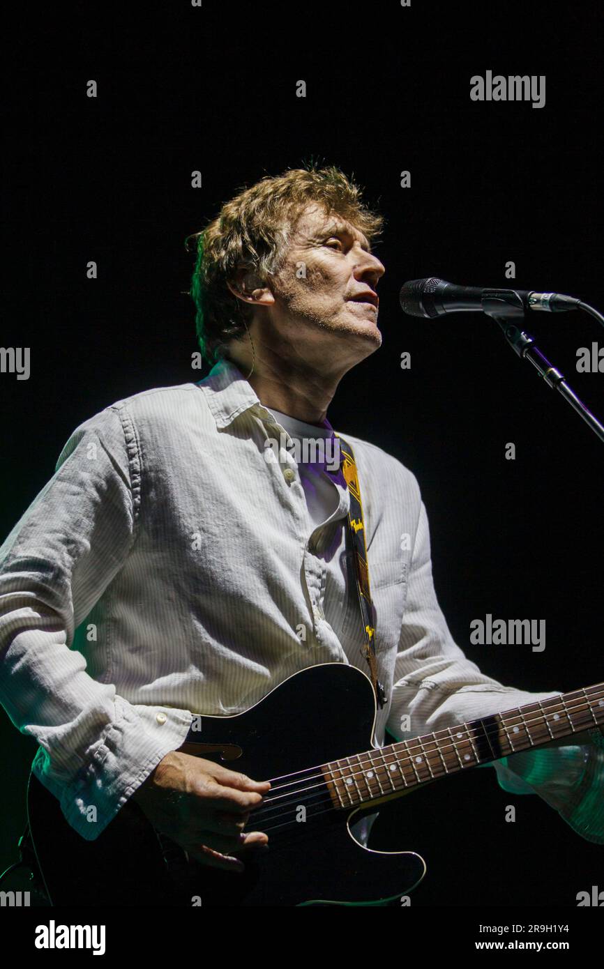 Legendary British vocalist Steve Winwood performs live in concert ...