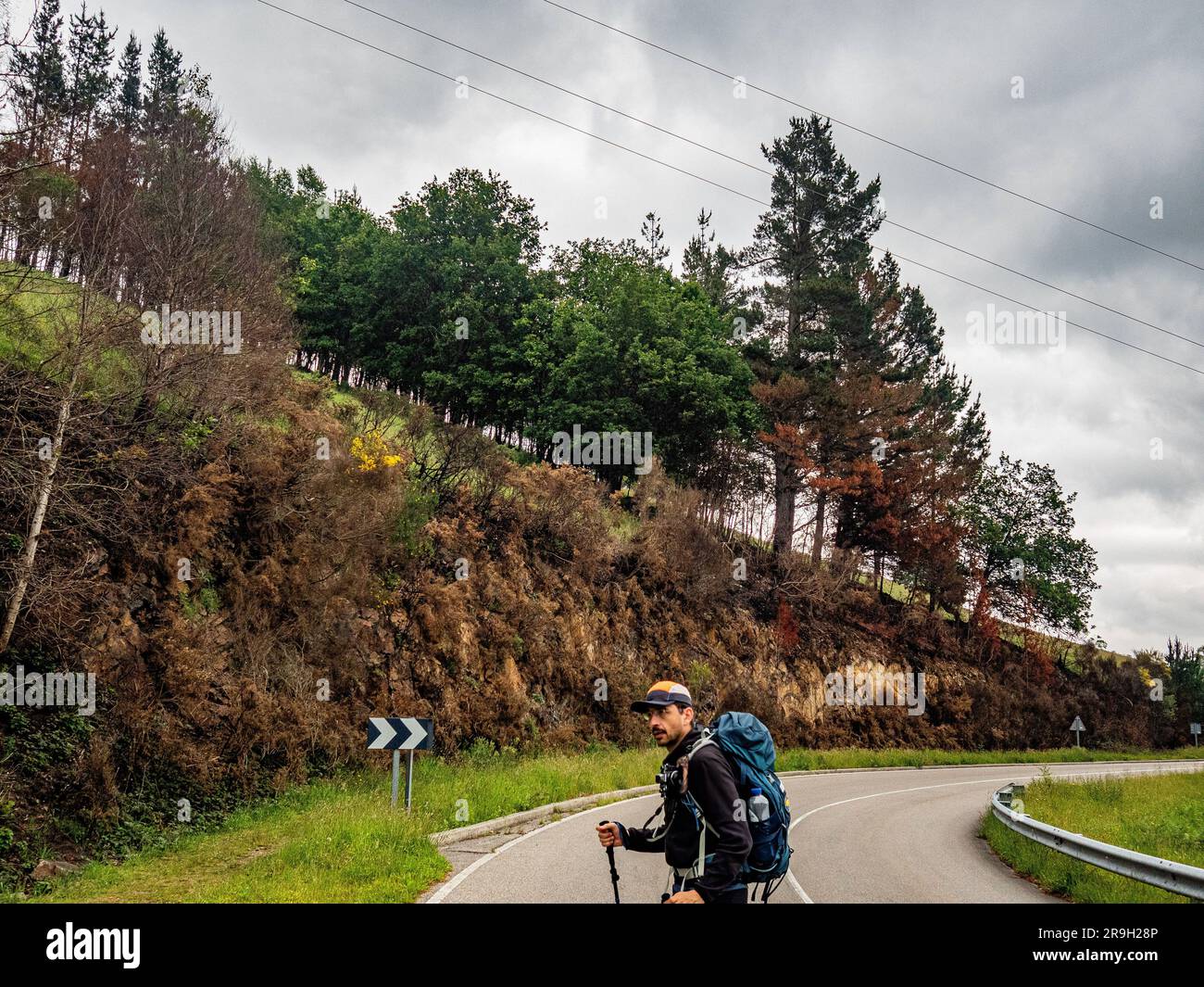 Pilgrims crossing fields hi-res stock photography and images - Alamy