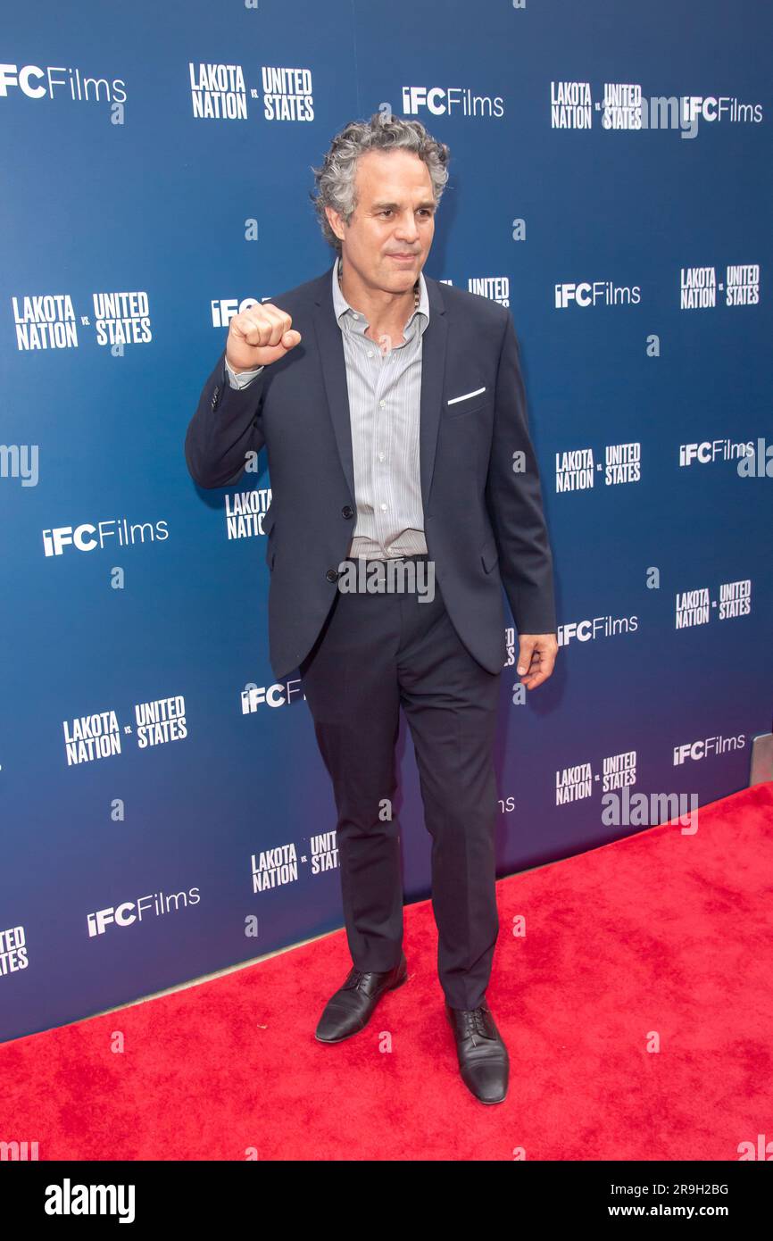 NEW YORK, NEW YORK - JUNE 26: Mark Ruffalo attends the premiere of ...