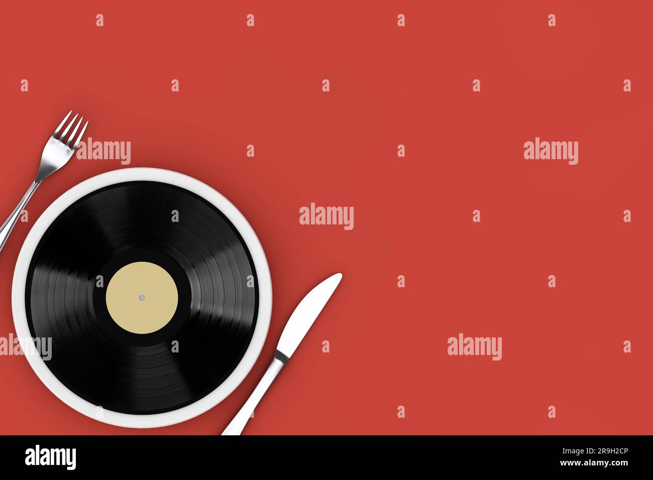 Red vinyl plate hi-res stock photography and images - Alamy