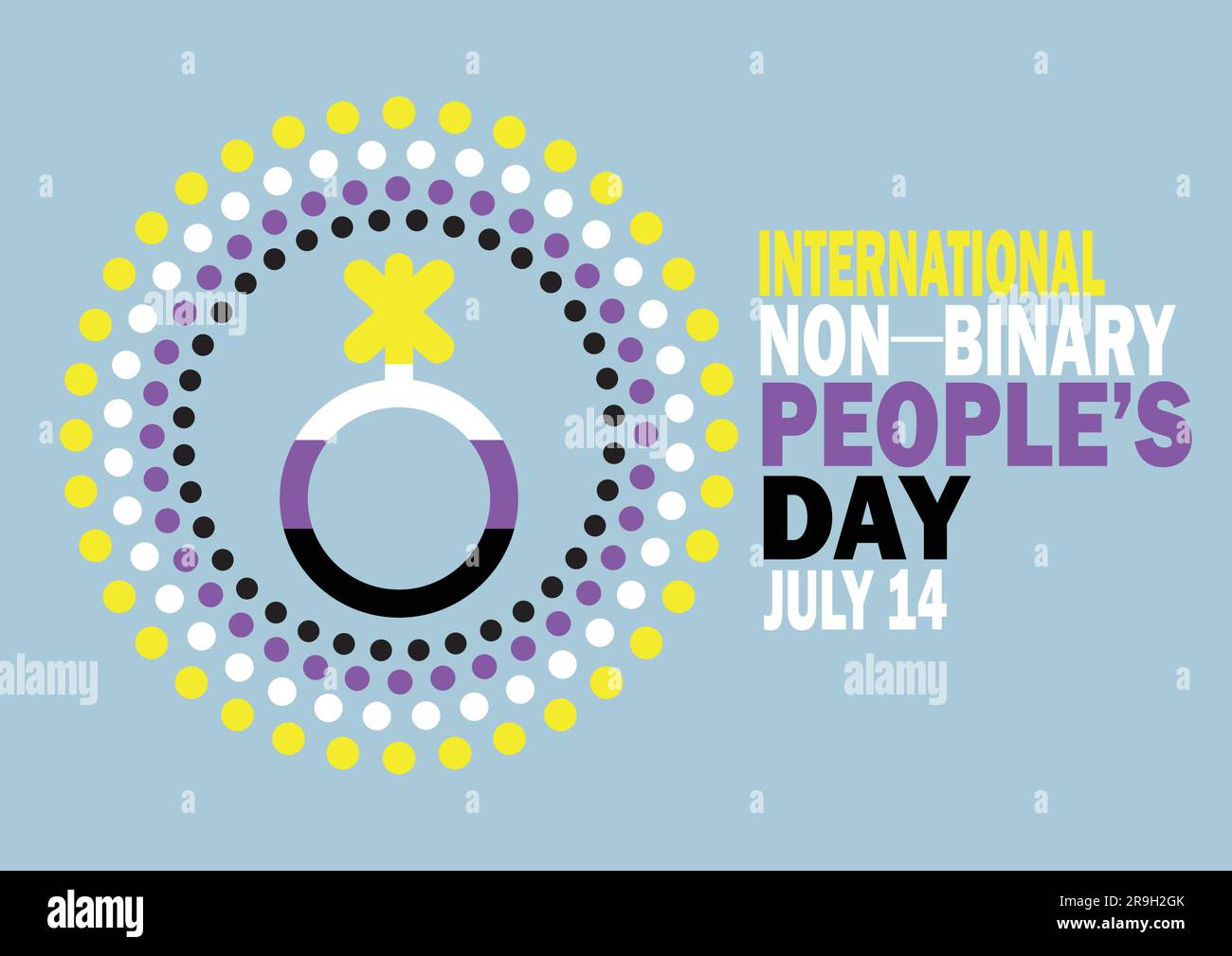 Non binary people Stock Vector Images - Alamy