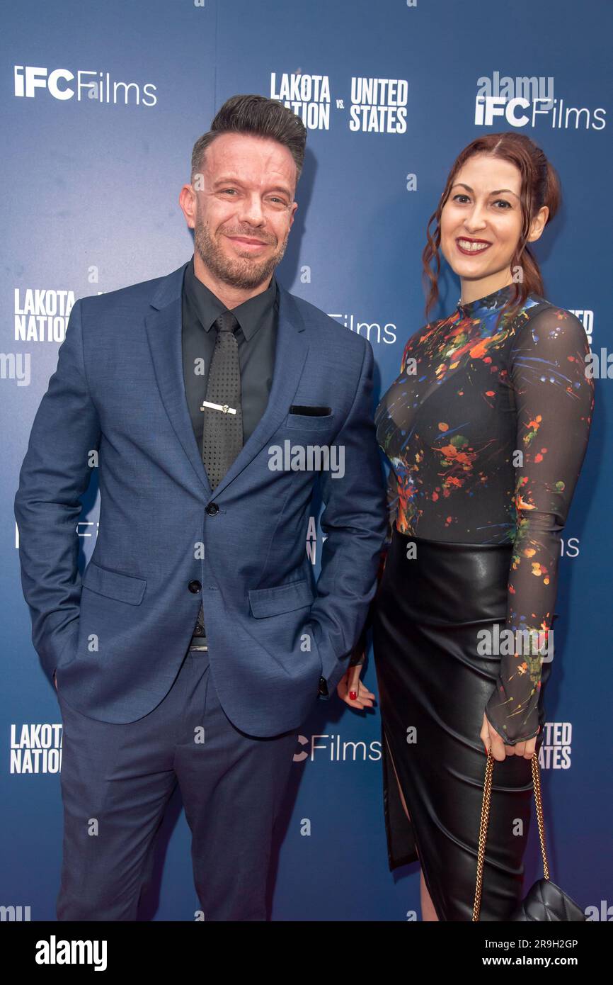 NEW YORK, NEW YORK - JUNE 26: Jamie McCarthy and Megan Thompson attend ...