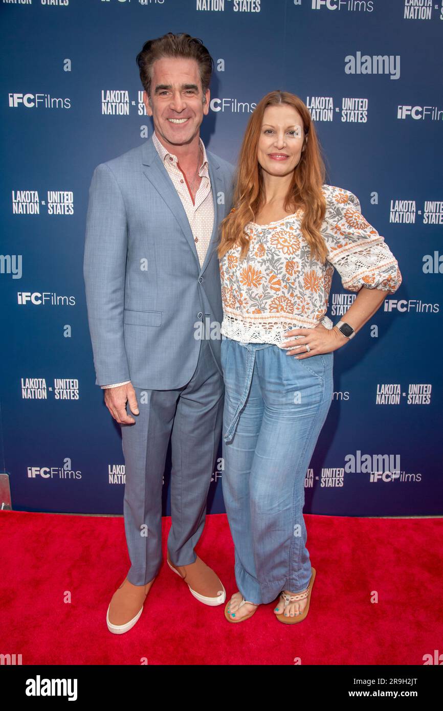 NEW YORK, NEW YORK - JUNE 26: Matt Walton (L) attends the premiere of ...