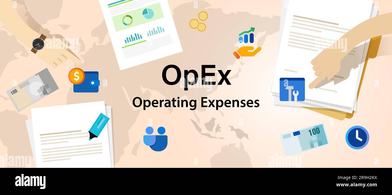 opex operating expenses operational expenditures cost of doing business ...