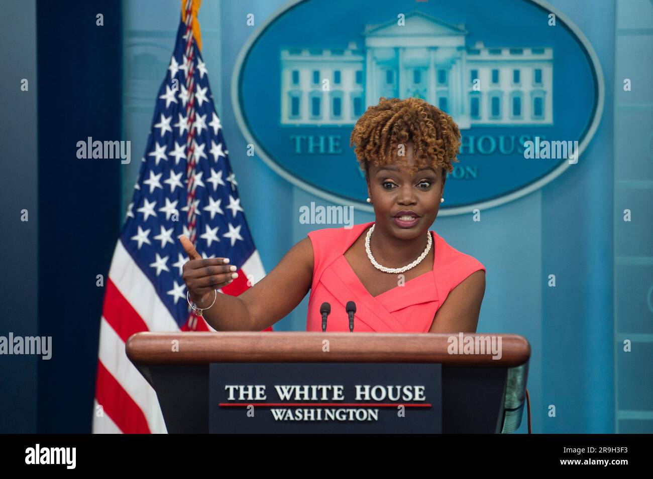 White House Press Secretary Karine Jean-Pierre offers remarks and ... White House Press Secretary Karine Jean-Pierre offers remarks and ...
