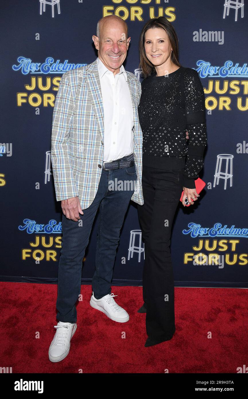 New York, USA. 26th June, 2023. (L-R) Jonathan Tisch and Lizzie Tisch ...