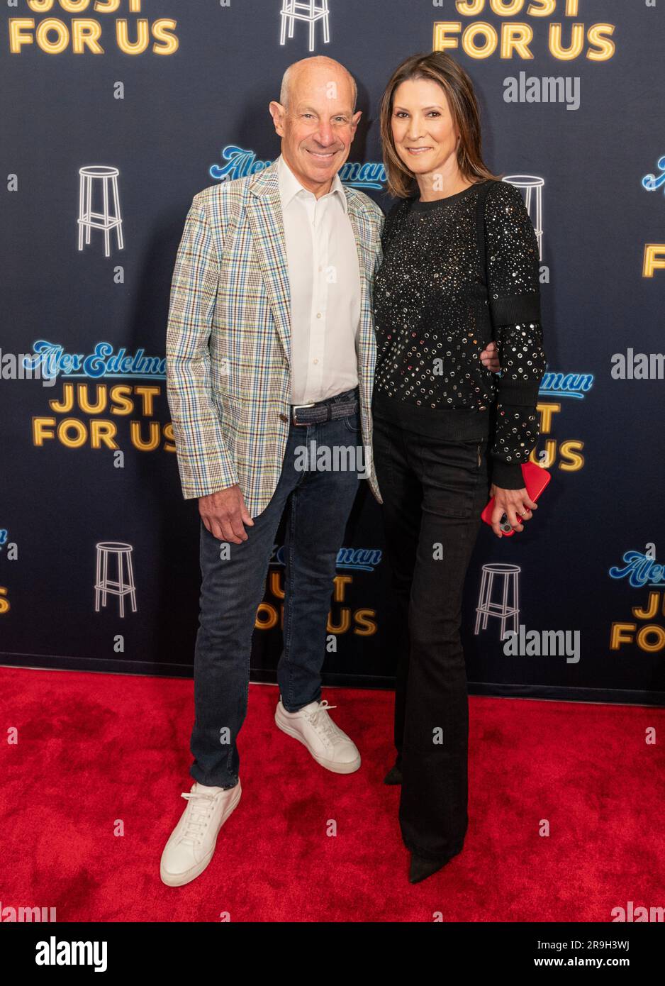 Jonathan Tisch and Lizzie Tisch attend "Just For Us" Broadway Opening ...