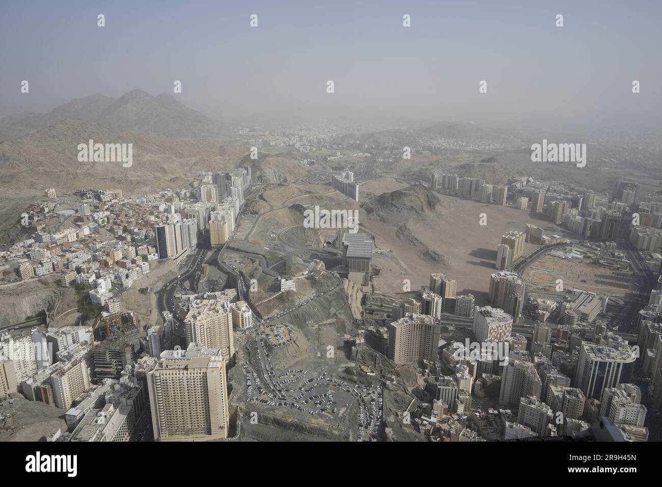 A general view shows the Muslim holy city of Mecca, Saudi Arabia ...