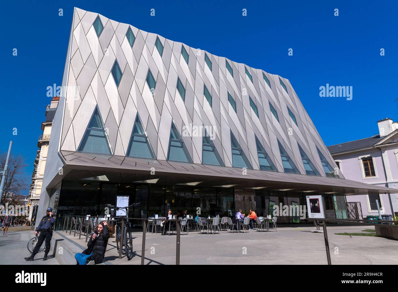 Geneva, Switzerland - MAR 25, 2022: The MEG, or Geneva Museum of ...