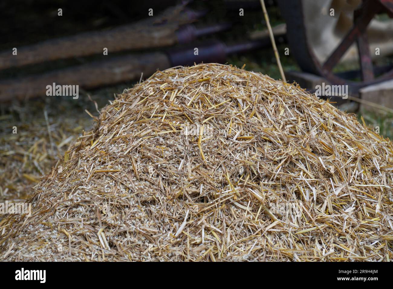 Old winnowing machine hi-res stock photography and images - Alamy