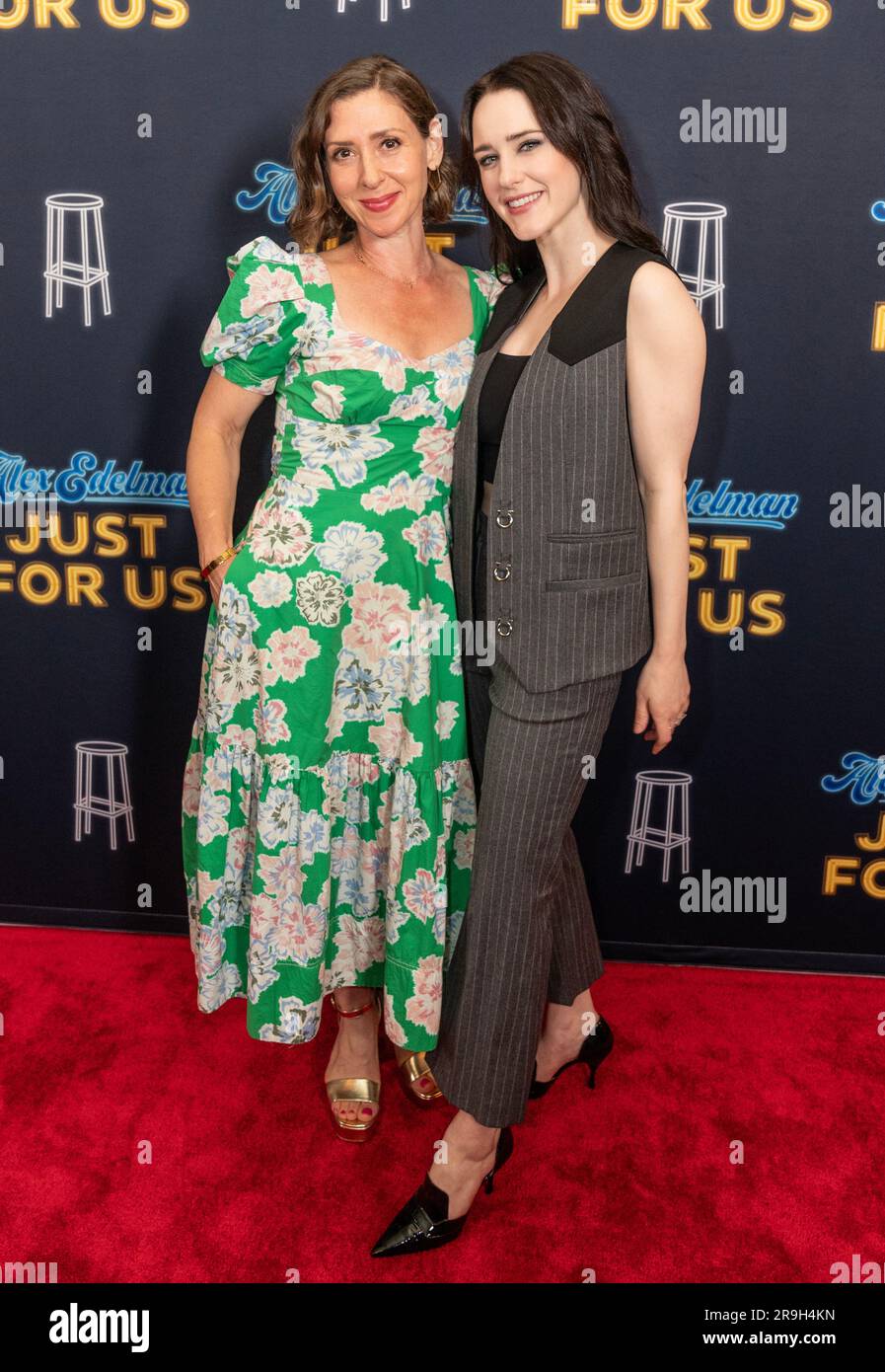 Miriam Silverman and Rachel Brosnahan attend "Just For Us" Broadway ...