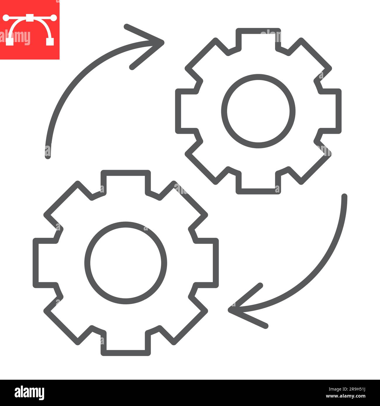 Cogwheel clipart hi-res stock photography and images - Alamy