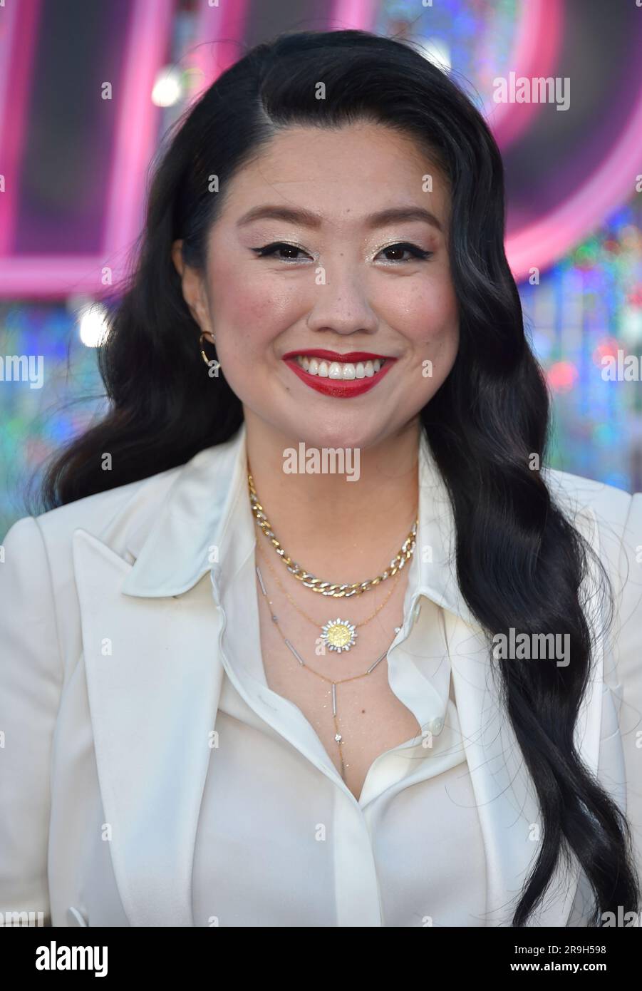 Sherry Cola arrives at the Los Angeles premiere of "Joy Ride," Monday ...