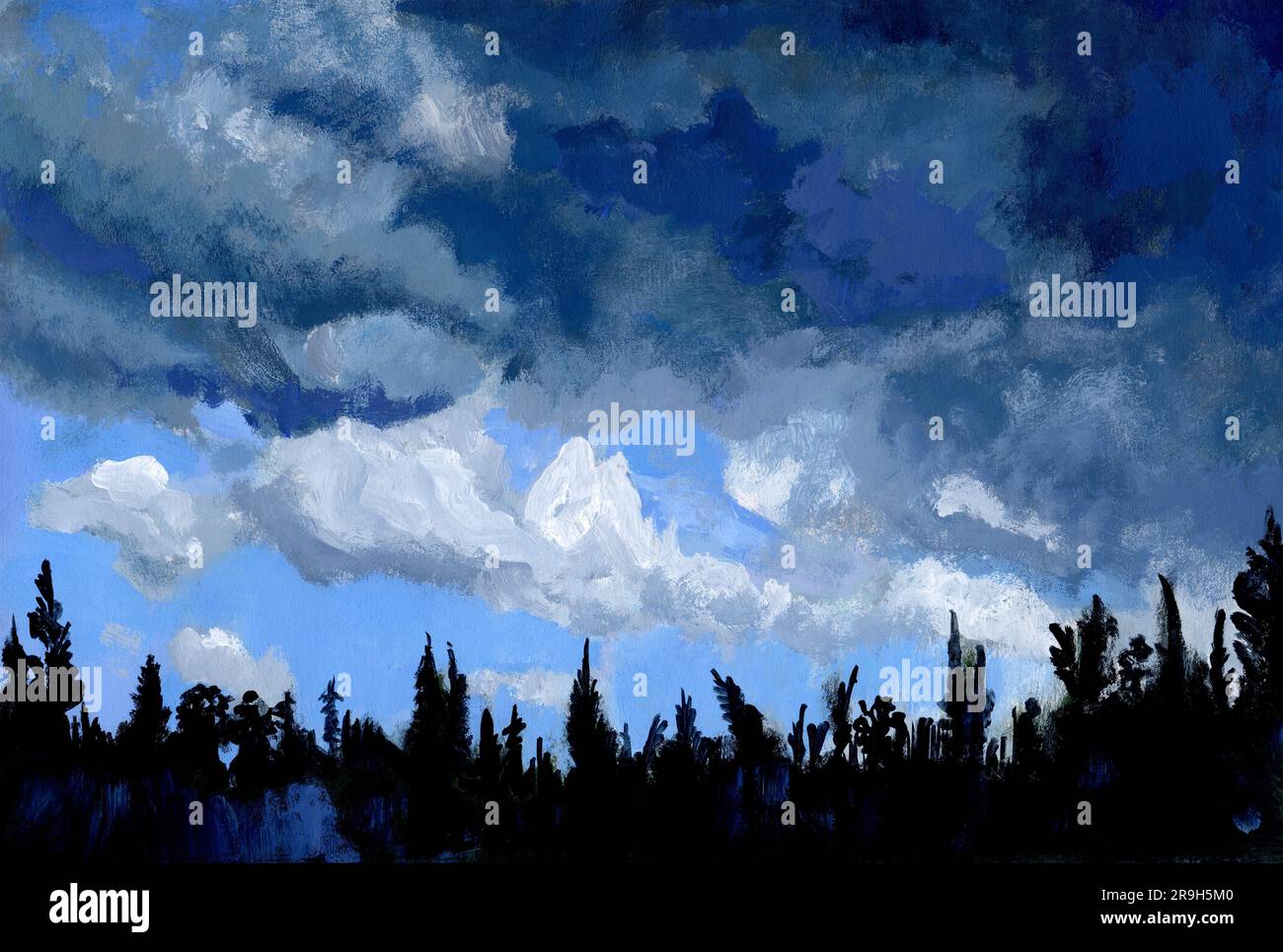 Dark Cloud Paintings