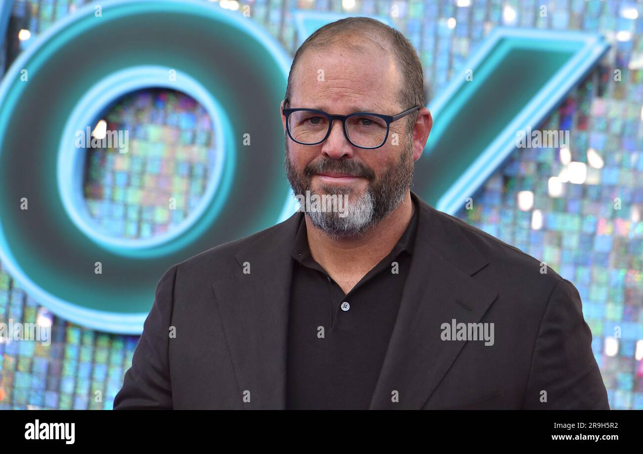 David Denman arrives at the Los Angeles premiere of "Joy Ride," Monday ...