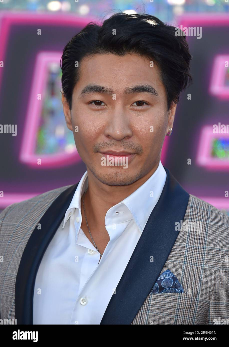 Chris Pang arrives at the Los Angeles premiere of "Joy Ride," Monday ...