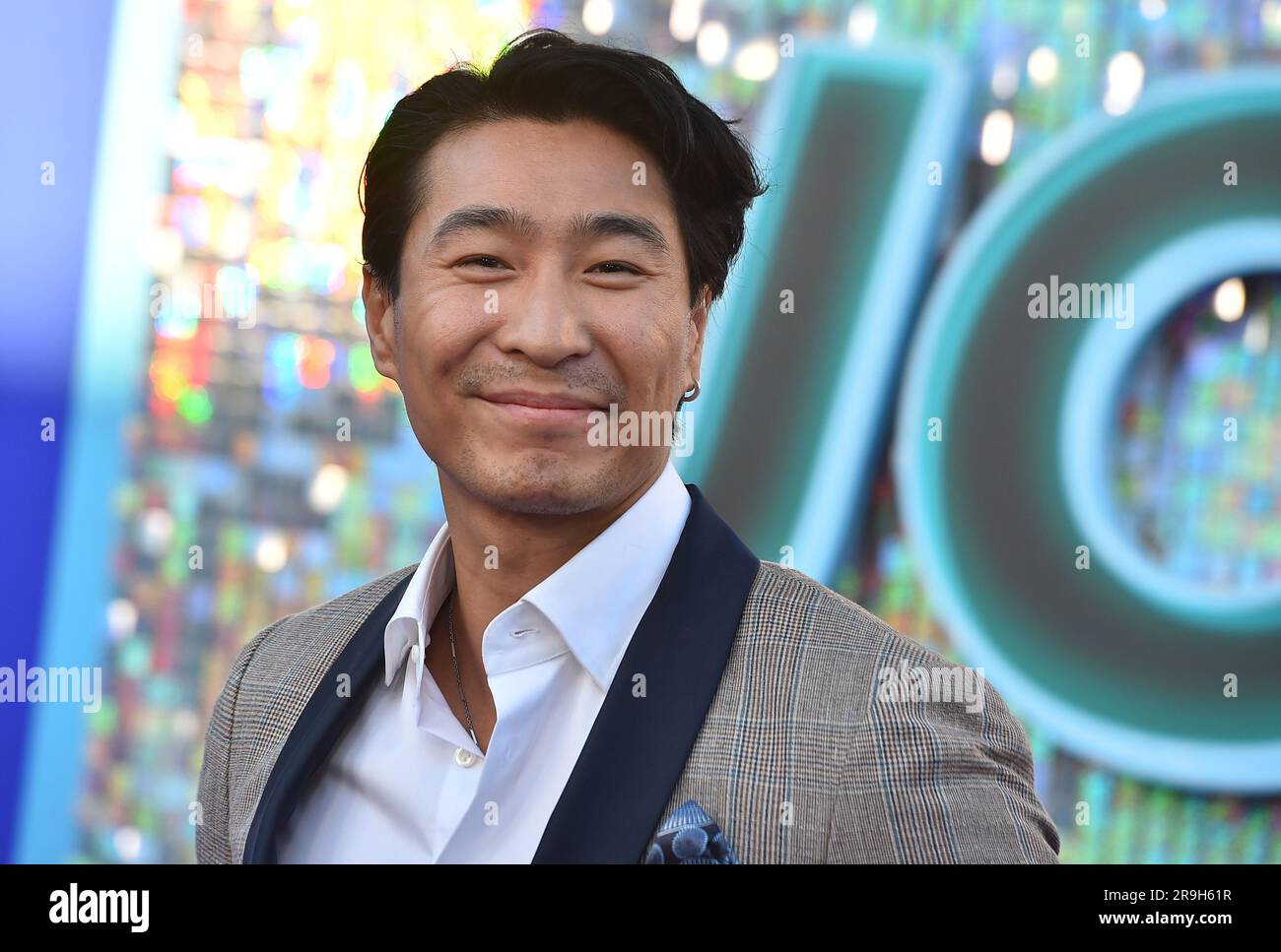Chris Pang arrives at the Los Angeles premiere of "Joy Ride," Monday ...