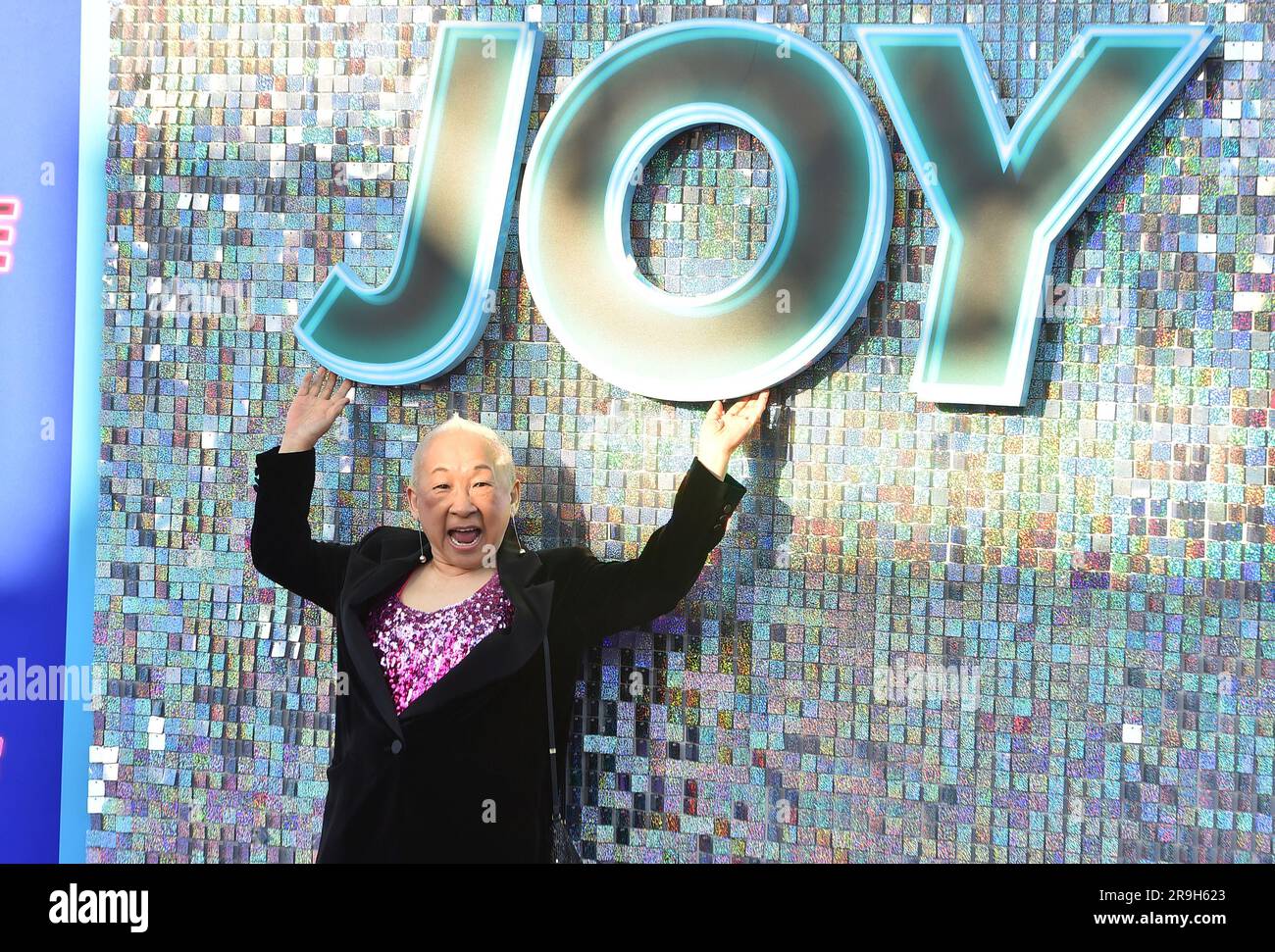 Lori Tan Chinn arrives at the Los Angeles premiere of "Joy Ride ...