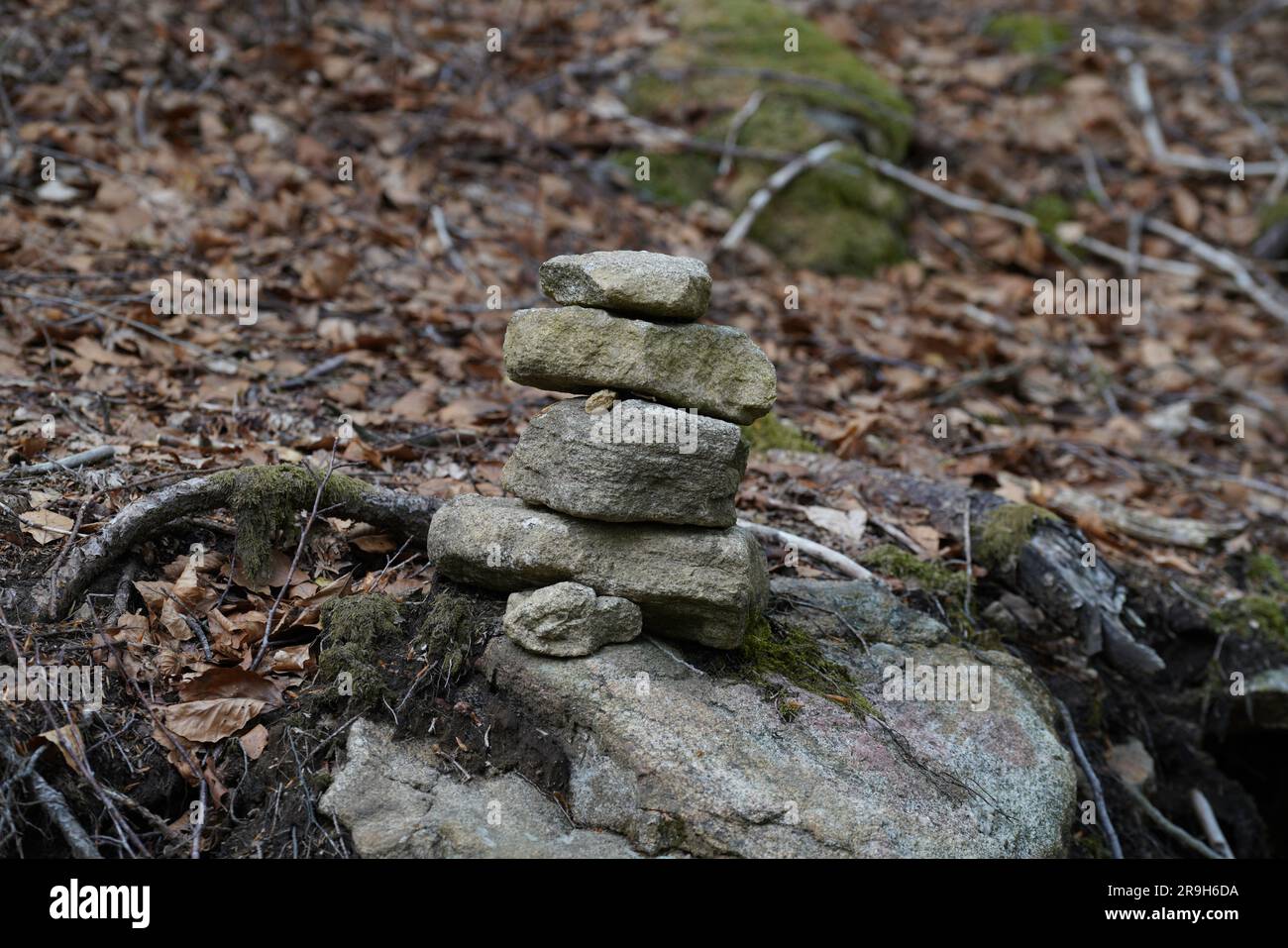 stones processed from nature and used as bricks Stock Photo - Alamy