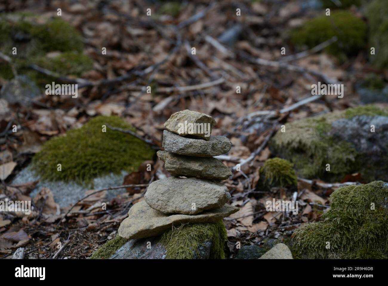 stones processed from nature and used as bricks Stock Photo - Alamy