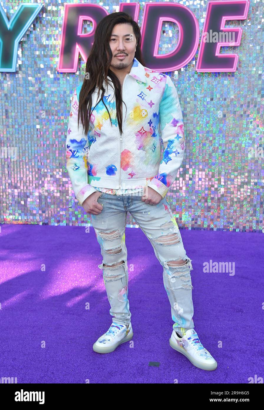 Guy Tang arrives at the Los Angeles premiere of "Joy Ride," Monday ...