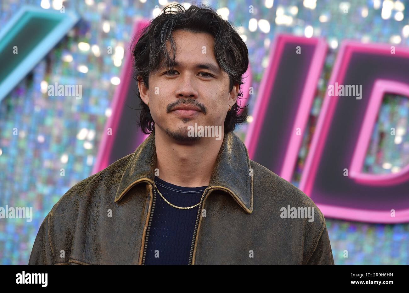 Alexander Hodge arrives at the Los Angeles premiere of "Joy Ride ...