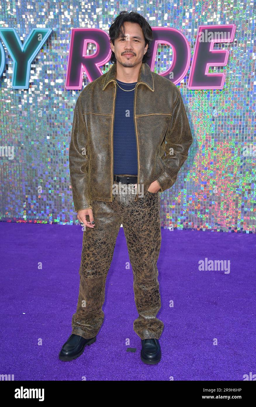 Alexander Hodge arrives at the Los Angeles premiere of "Joy Ride ...
