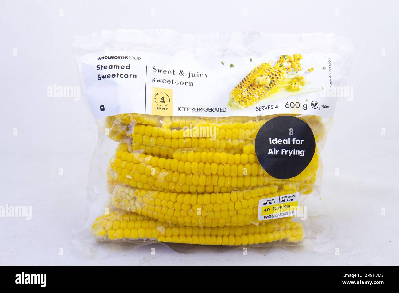 Johannesburg, South Africa - steamed sweetcorn from Woolworths Food ...