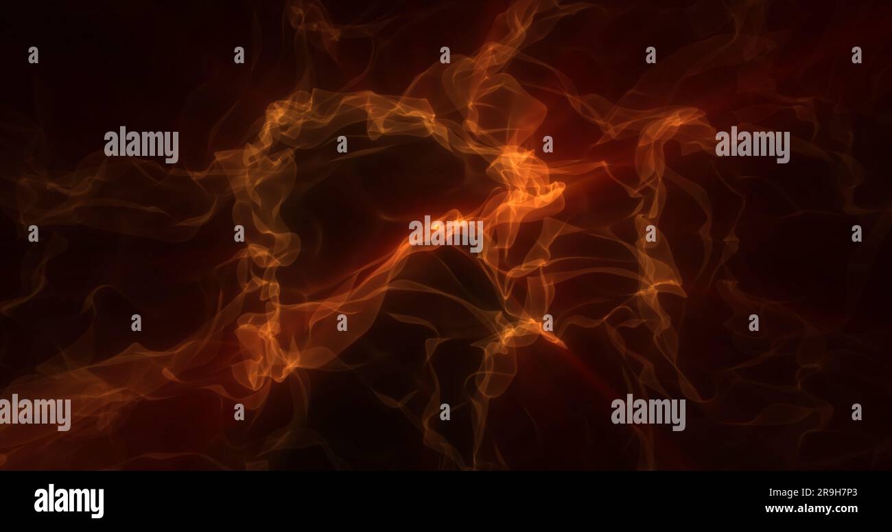 Abstract orange energy magical waves glowing background Stock Photo - Alamy