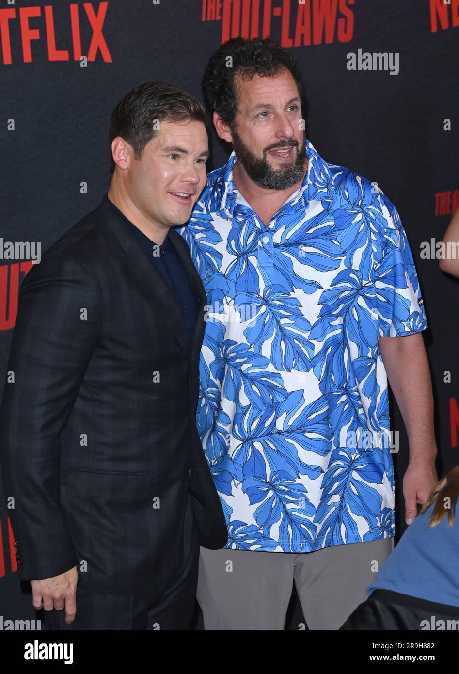 Los Angeles, USA. 26th June, 2023. Adam Devine & Adam Sandler at the ...