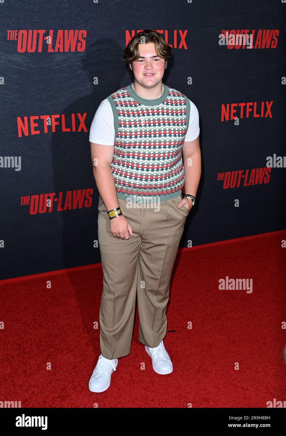 Los Angeles, USA. 26th June, 2023. Max Donovan at the Los Angeles ...