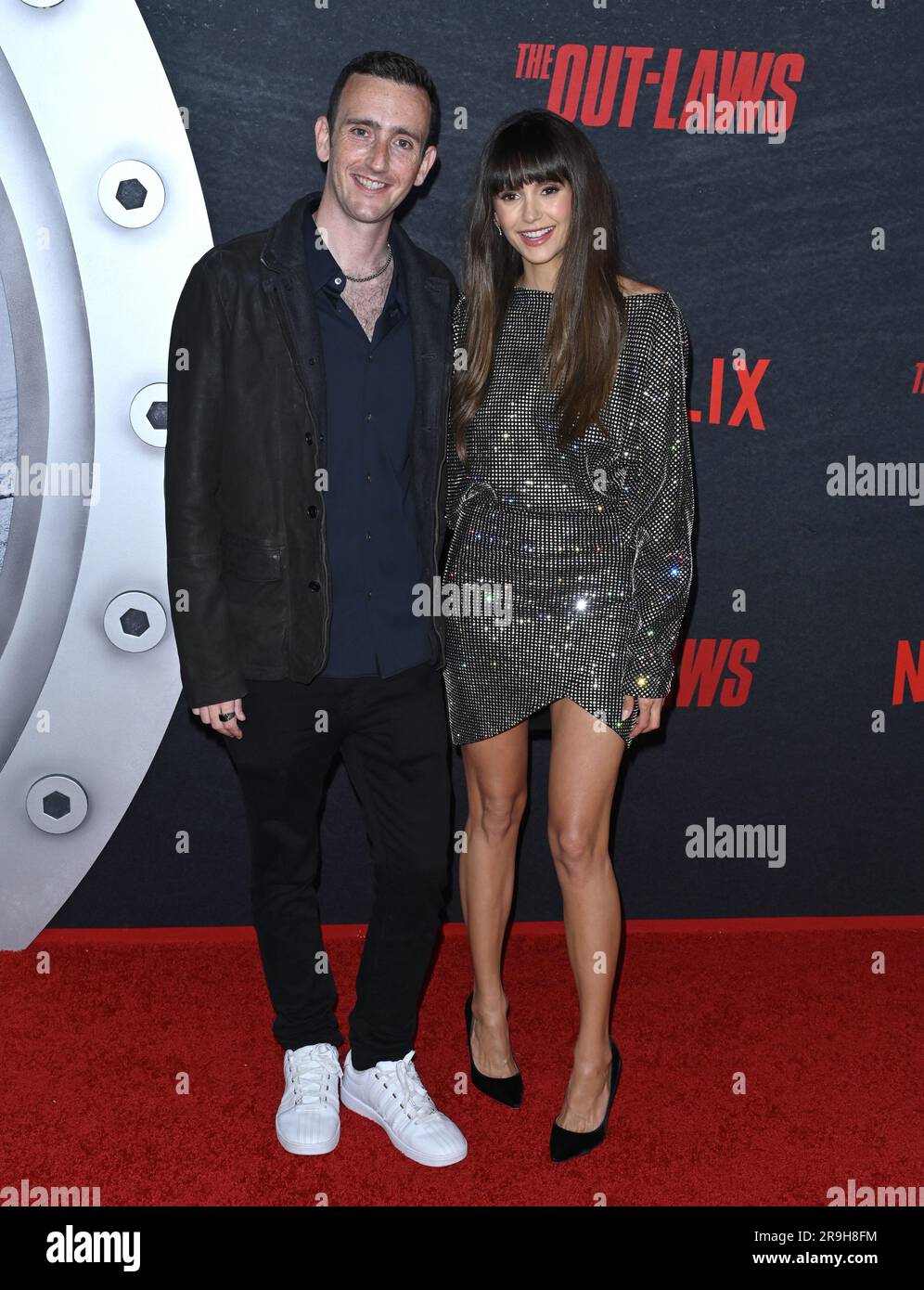 Los Angeles, USA. 26th June, 2023. Tyler Spindel & Nina Dobrev at the ...