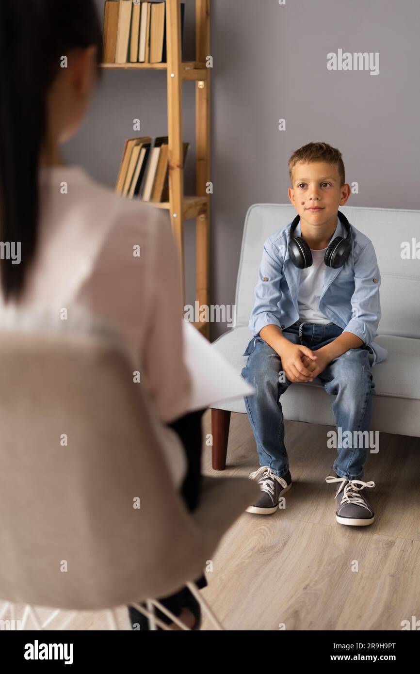Teen boy talk doctor hi-res stock photography and images - Alamy