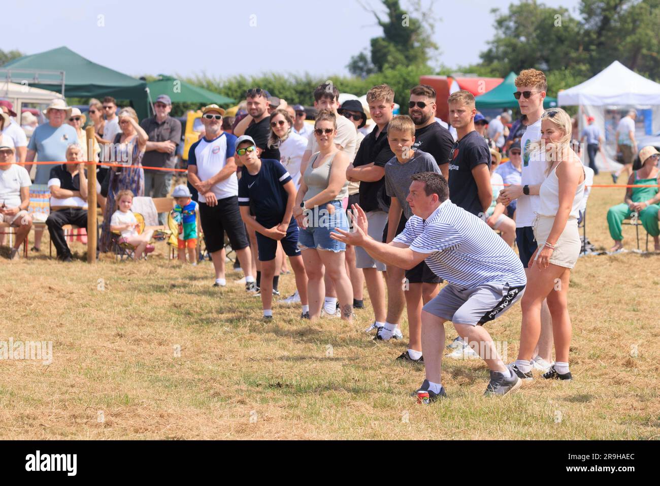 Swaton, Lincolnshire , England - June 25th 2023 The World Egg Throwing ...