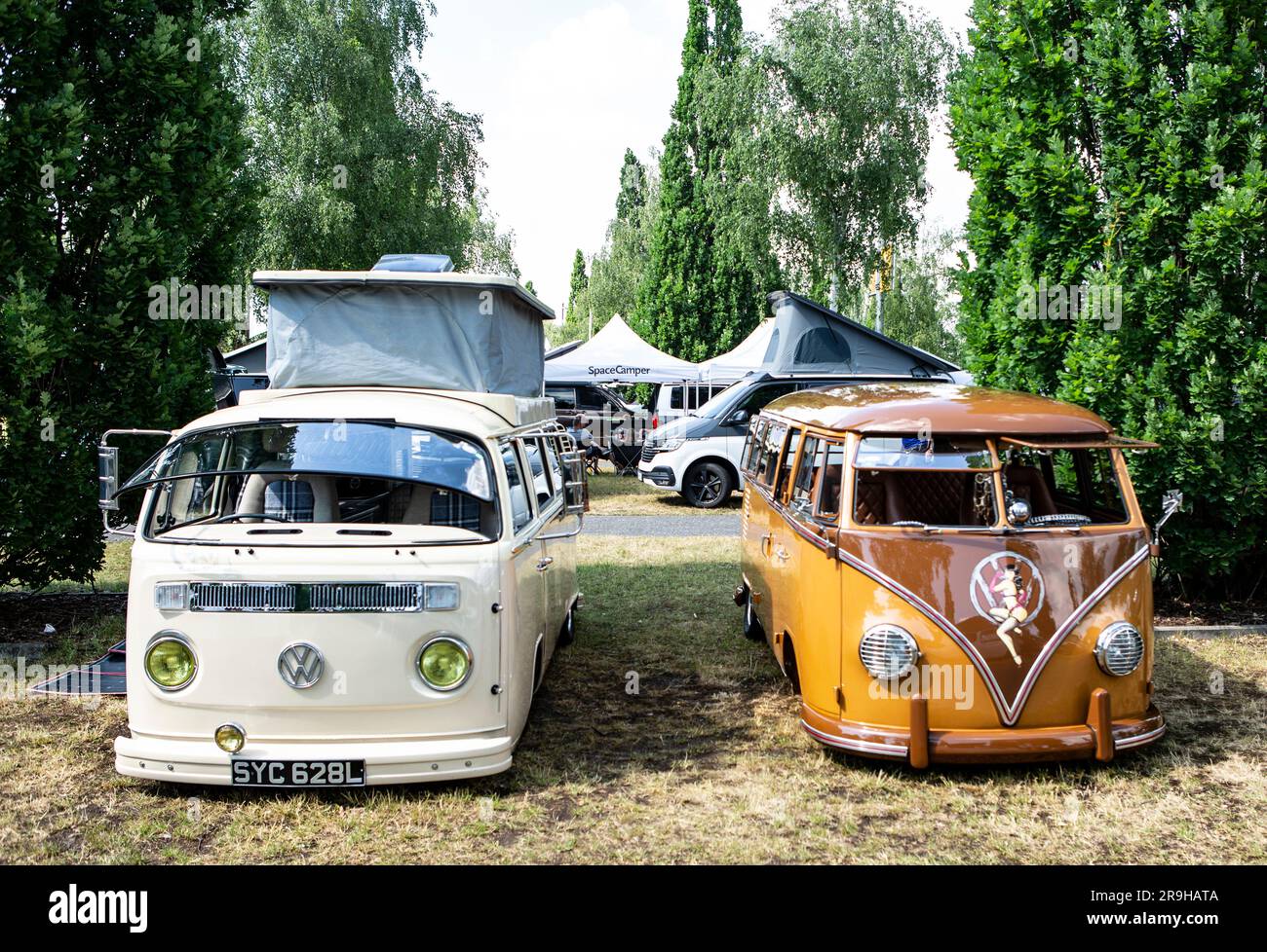 VW Bus Festinal 2023 in Hannover Stock Photo - Alamy