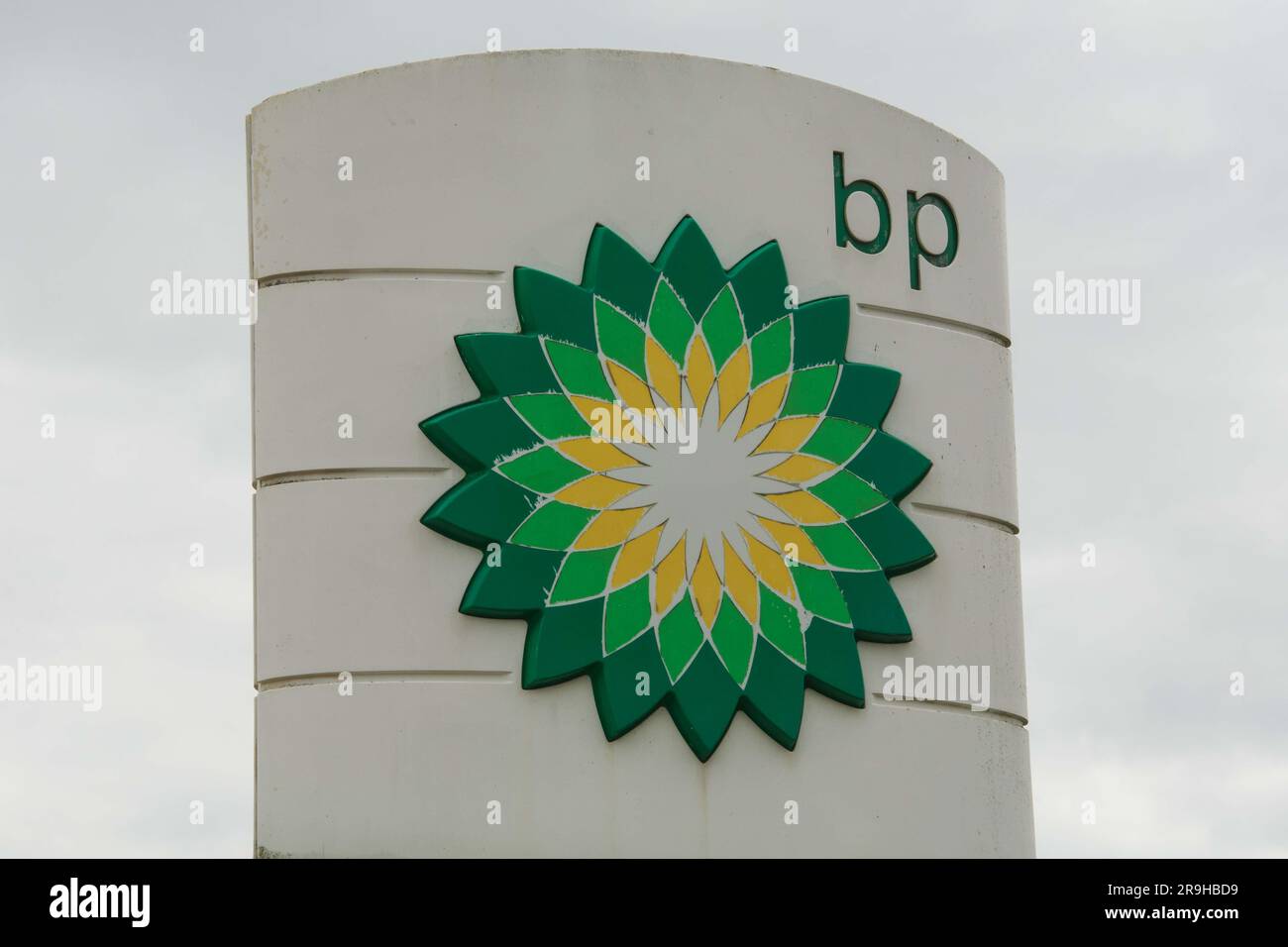 BP Garage sign Stock Photo - Alamy