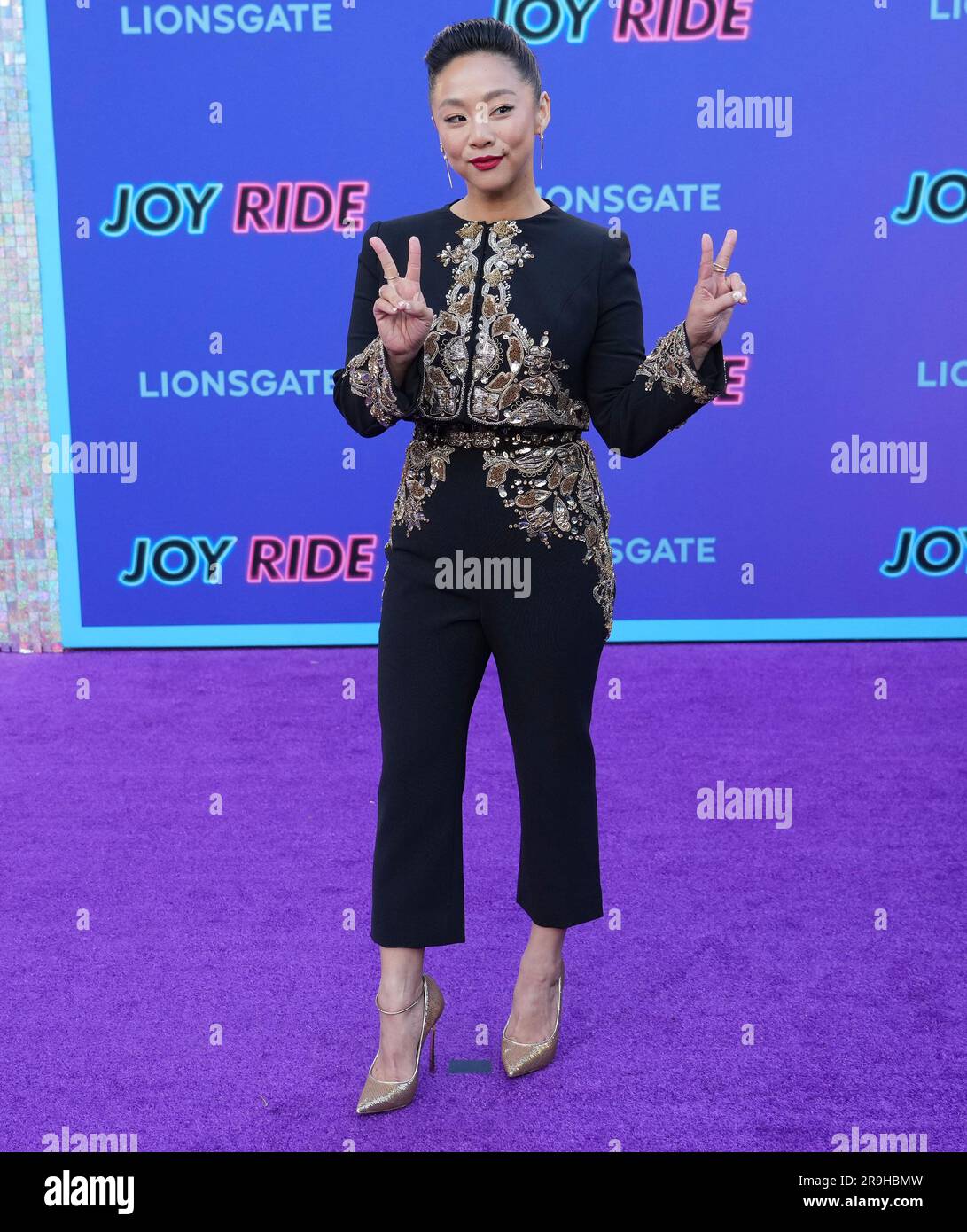 Los Angeles, USA. 26th June, 2023. Stephanie Hsu arrives at the ...
