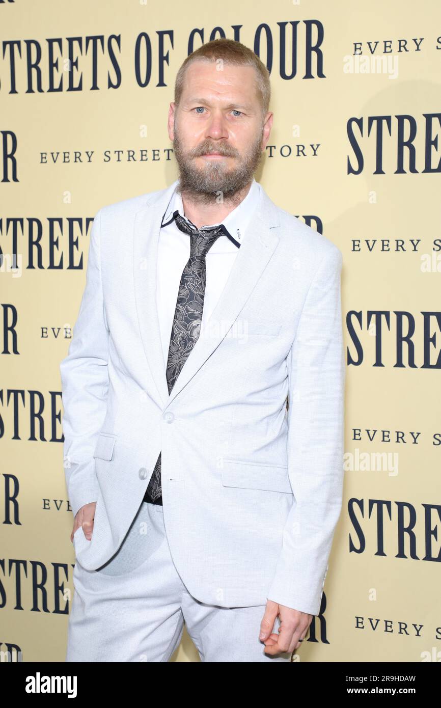 Sydney, Australia. 26th June 2023. World Premiere of ‘Streets of Colour’ red carpet arrivals at ...